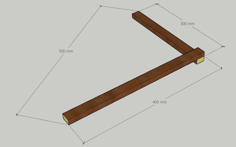 Jak sestrojit pravý úhel bez úhloměru – například na stavbě ...